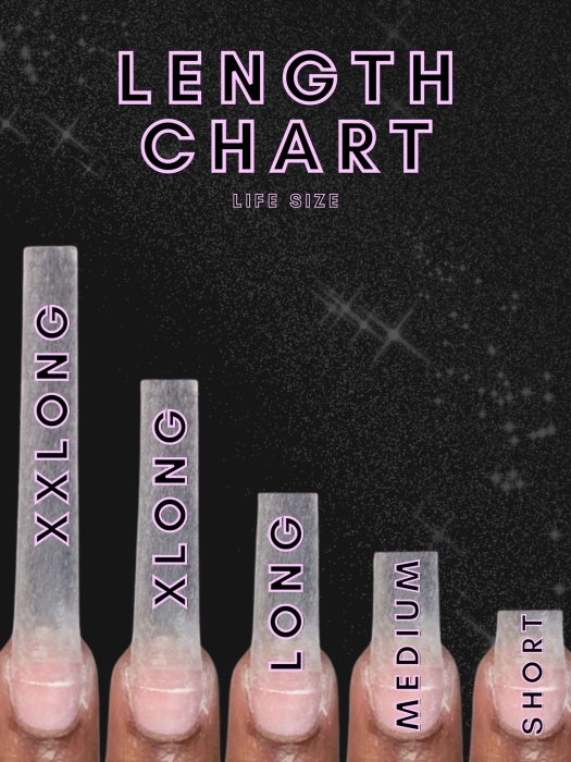 sizes chart – Opal Nails Co.